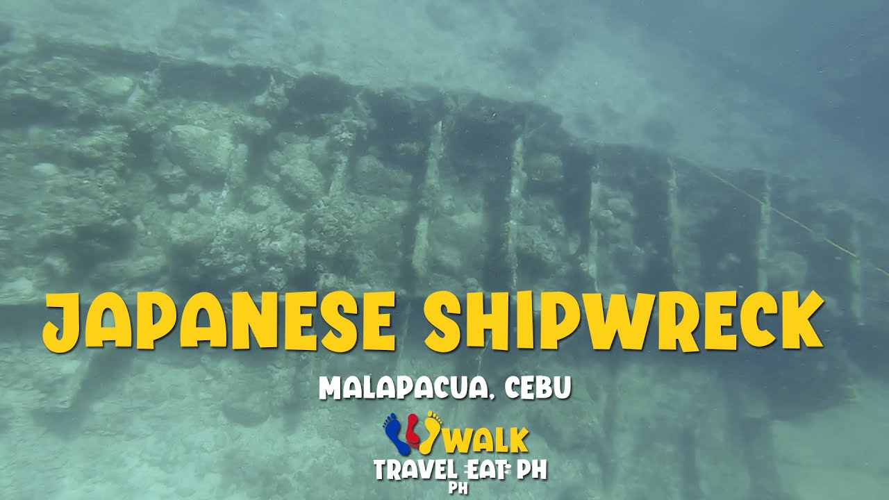 JAPANESE SHIPWRECK Malapascua Virtual Tour - YouTube