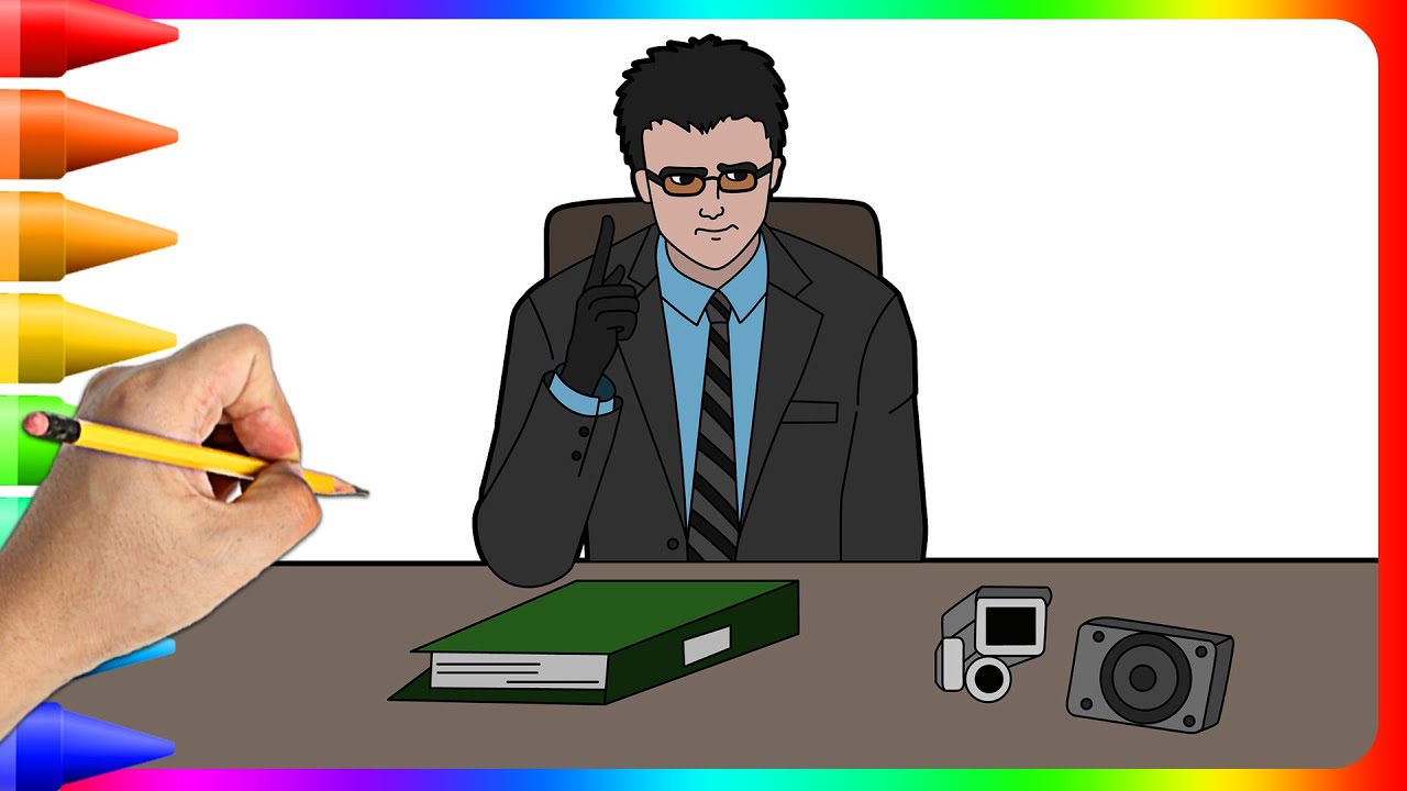 How to draw DaFuq!Boom! in skibidi toilet - YouTube