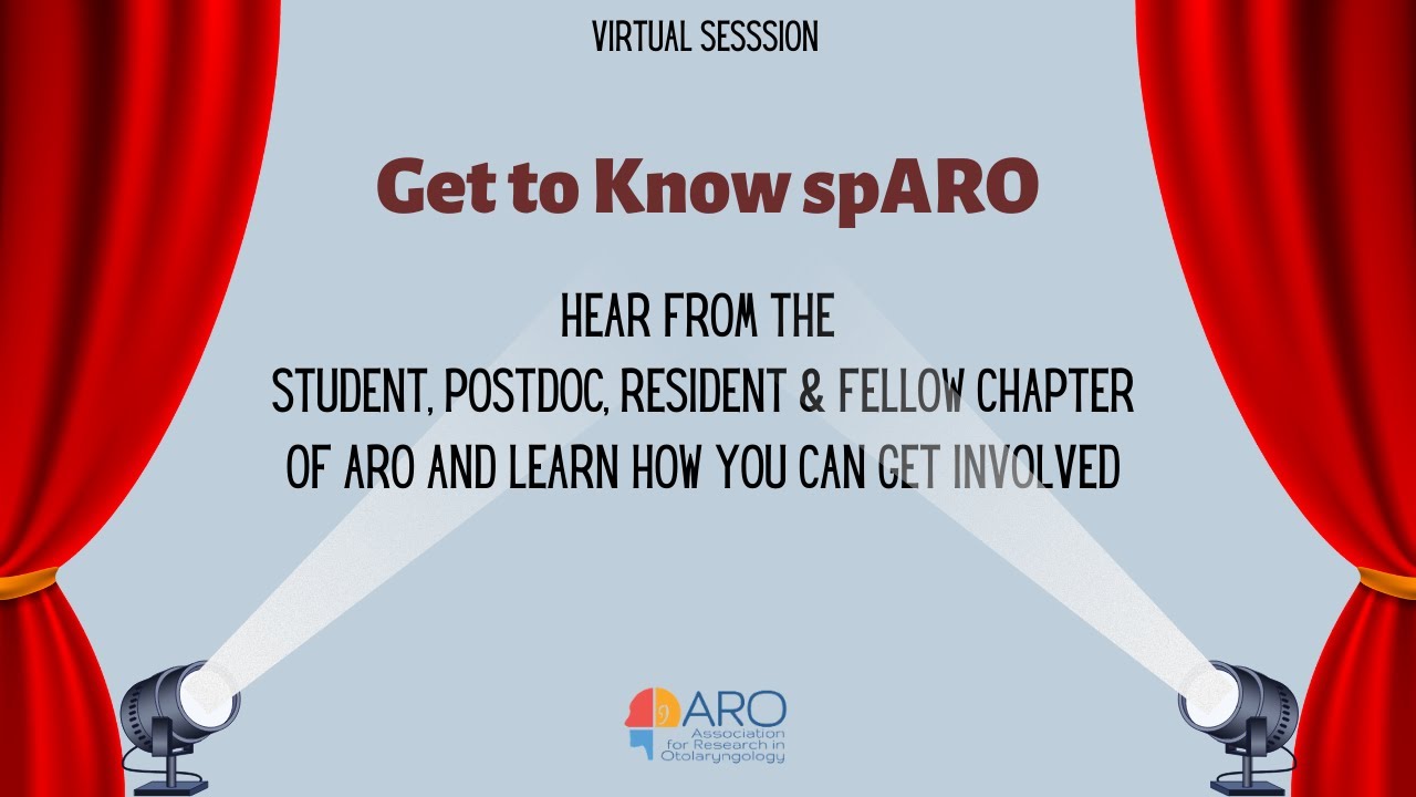 Get to Know spARO- Student & Postdoc Chapter - YouTube