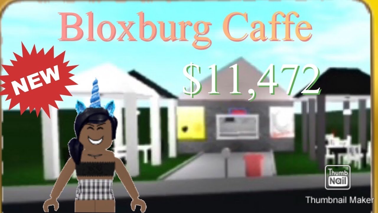 How to make a Bloxburg Cafe - YouTube