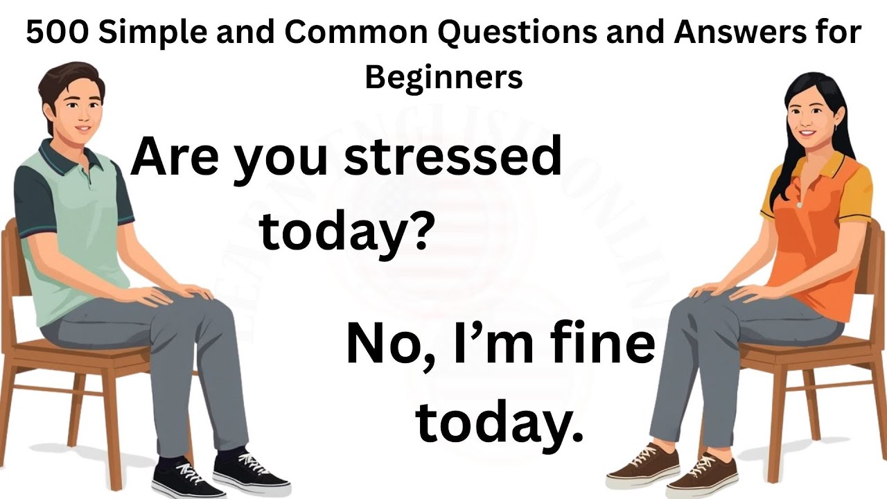Daily English Listening Practice | 500 Simple and Common Questions and ...