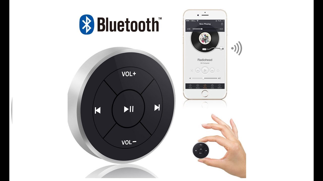 Bluetooth медиа-кнопка #анбоксинг - #раскоробкинг ))) #6 Bluetooth ...