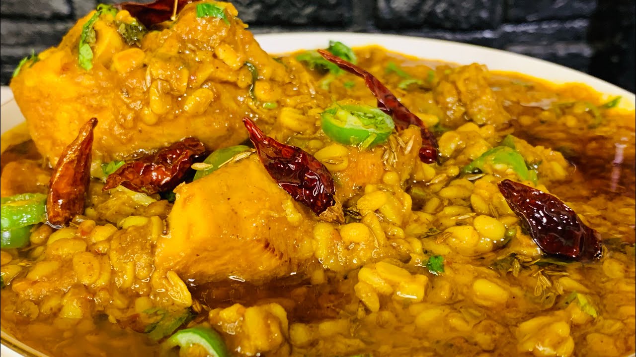 Delicious Chicken Daal Maash Recipe || By Nina’s Vlogs - YouTube