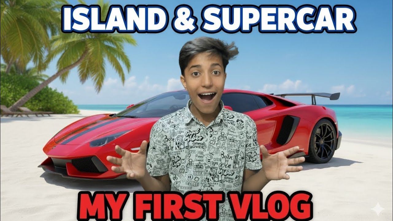 My first vlog with super car 🤩 - YouTube