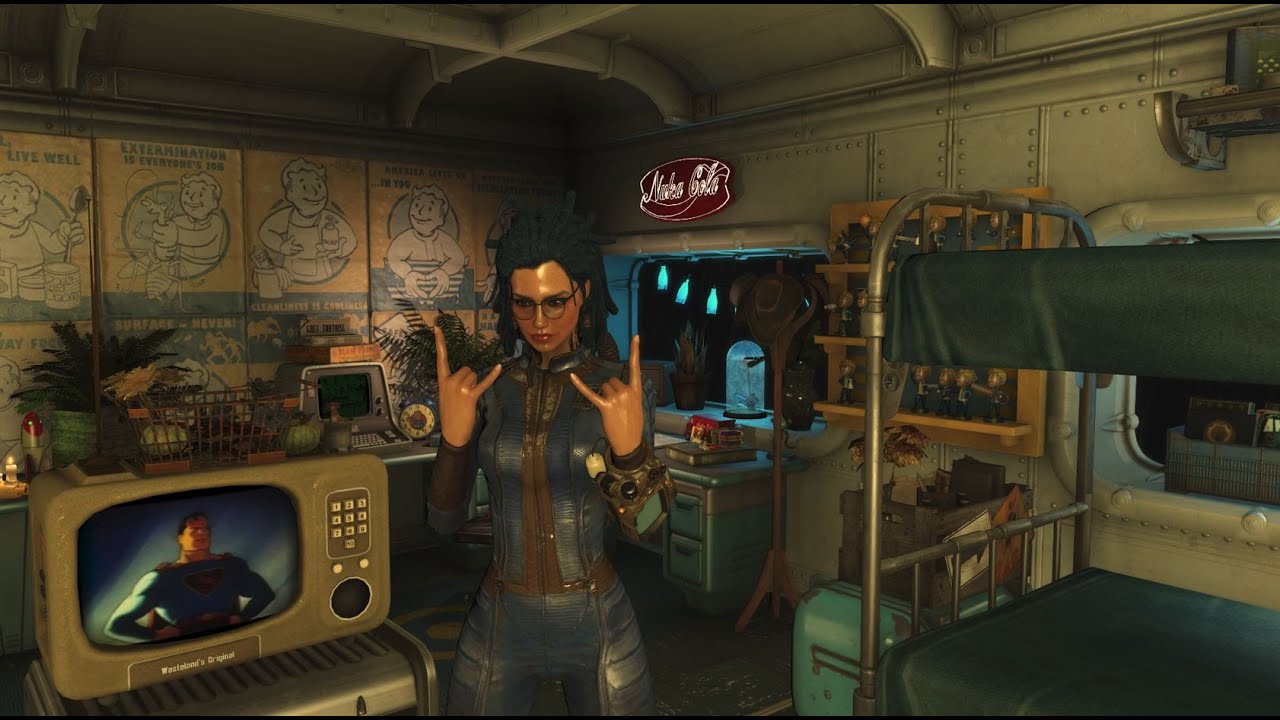 Vault 5 Expansion: Building a Movie Theater and New Quarters in Fallout ...