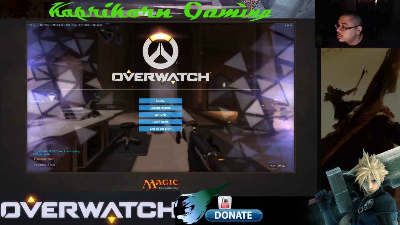 Overwatch PC New Stream Layout - YouTube