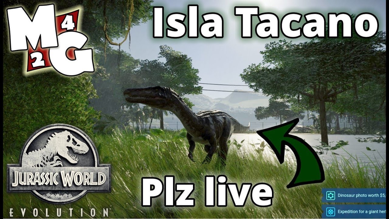 BEGINNING ON ISLA TACANO | Jurassic World Evolution | Ep 2 - YouTube