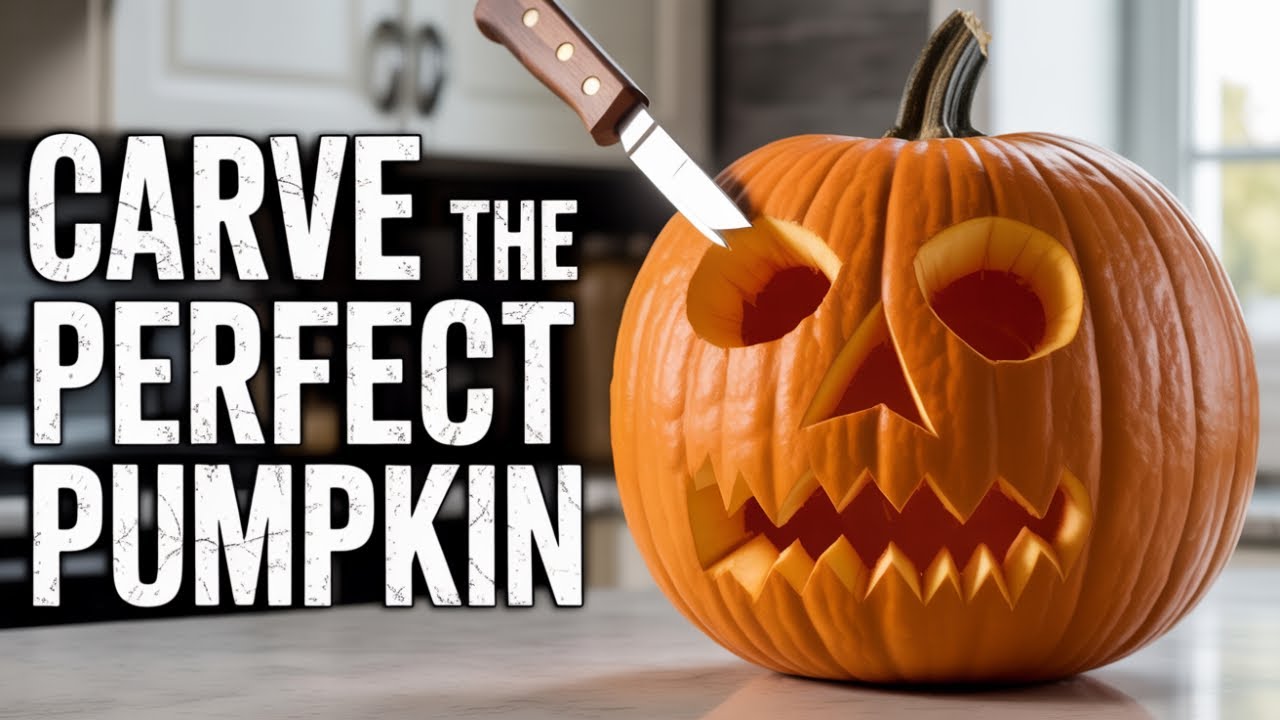 How to Carve the Perfect Pumpkin This Halloween - YouTube