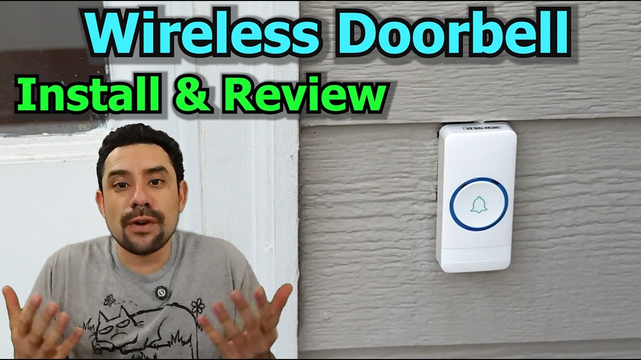 Wireless Doorbell DIY Installation Guide & Review - YouTube