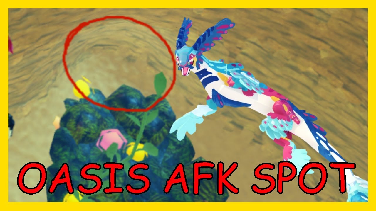 [COS] Oasis Pond AFK farm spot - YouTube