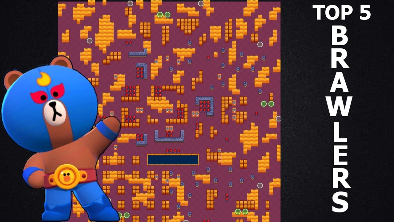 TOP 5 BRAWLERS in Skull Creek!|Brawl Stars - YouTube