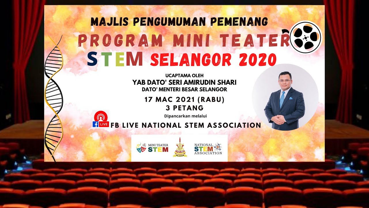 Majlis Penutup Mini Teater STEM Selangor - YouTube