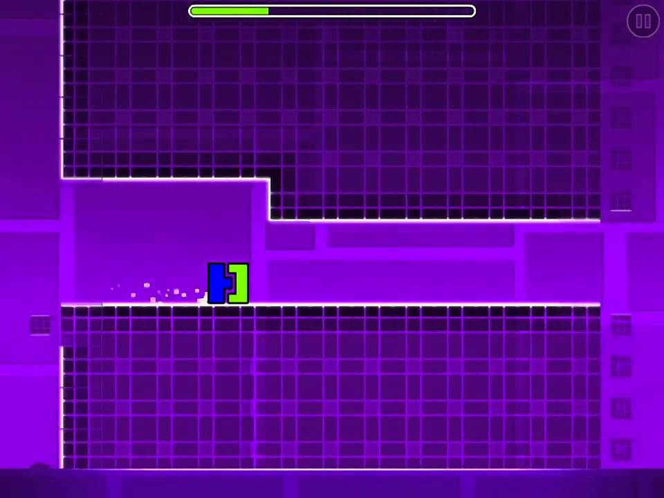Geometry dash space ship - YouTube