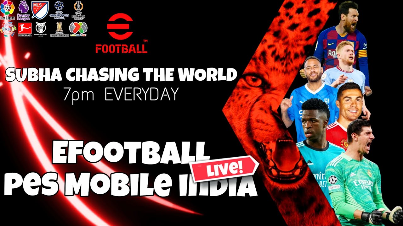 Subha Chasing the world is live efootball pes mobile gameplay late ...