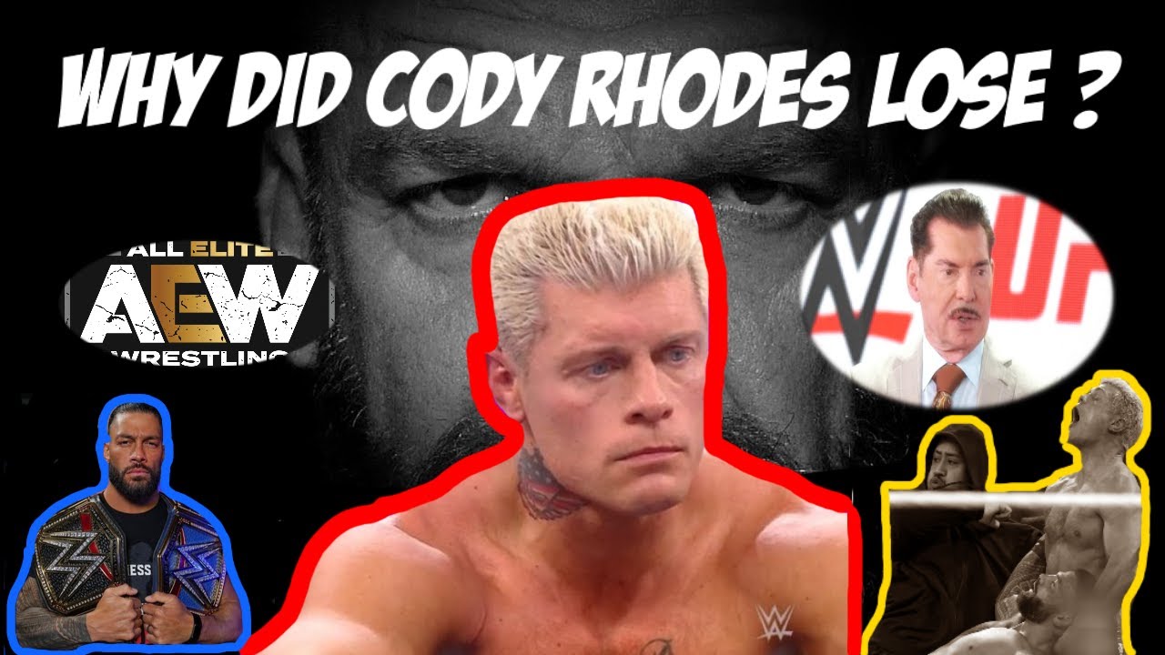 Why did Cody Rhodes lose at WrestleMania 39 ? | PON Episode 5 - YouTube