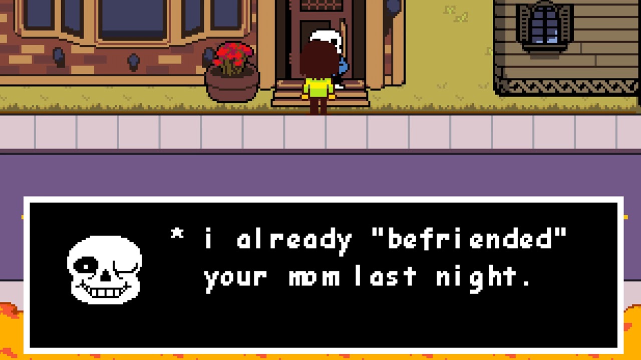 Sans Is Doing Your Mom [Delta Rune] - YouTube