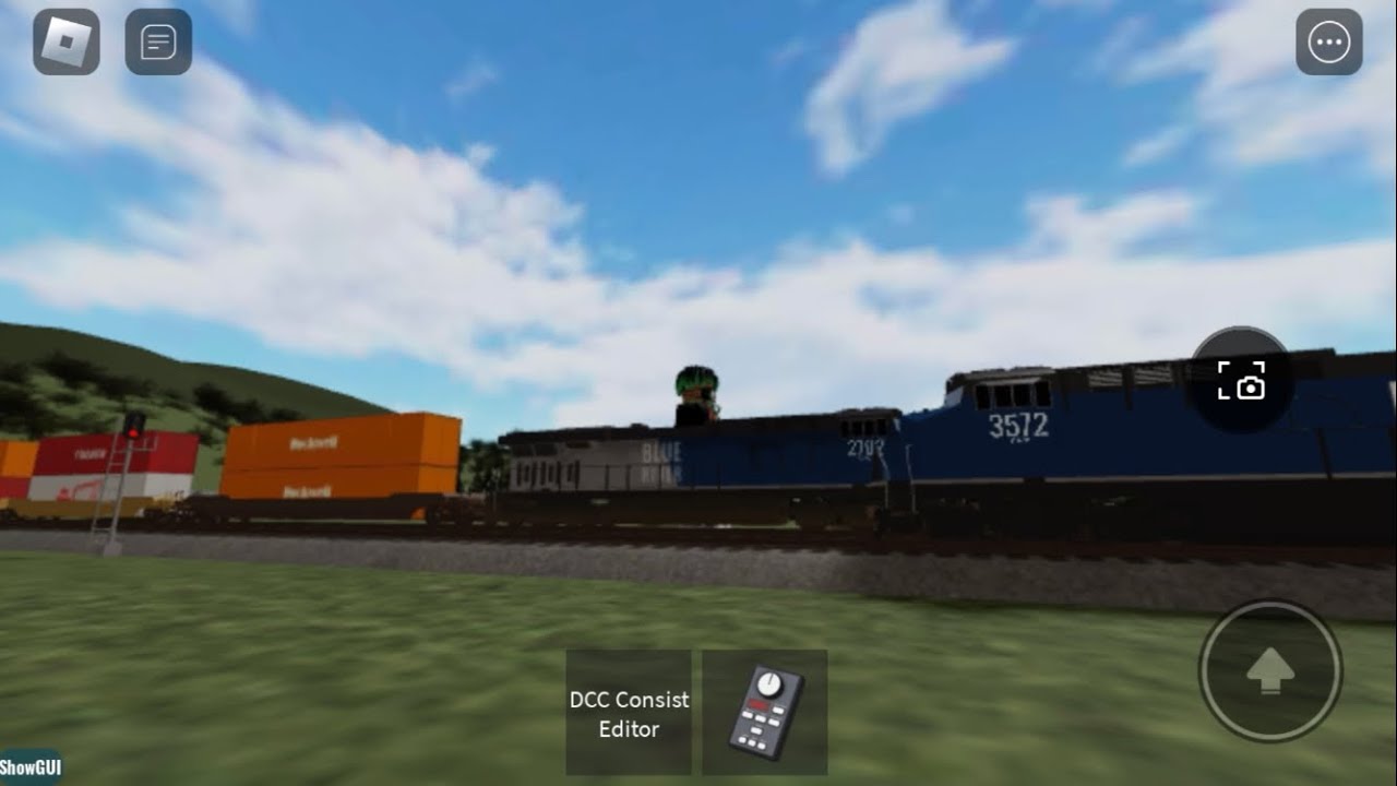 Roblox BLUE RIVER MAINLINE RO SCALE TRAIN 🚂🇺🇸 DPU - YouTube