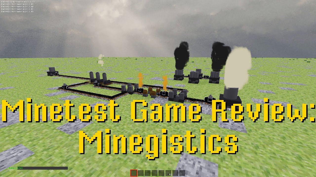 Minetest Game Review: Minegistics - YouTube