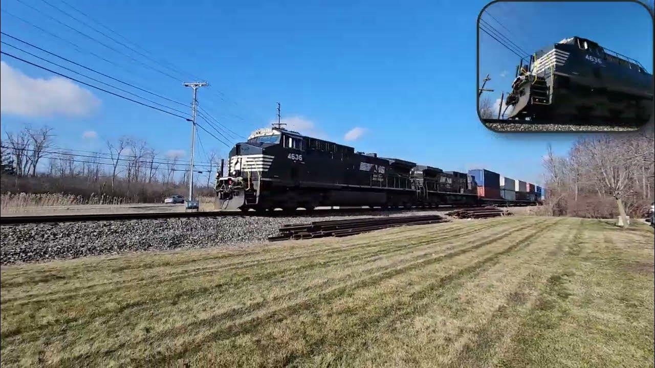 NS 272 flying by me at Blaha 20 in Rockwood on 2/12/2024 - YouTube