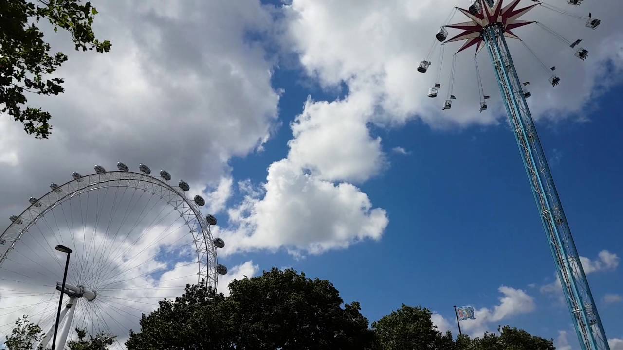 Star Flyer ride London, South Bank near London Eye - YouTube
