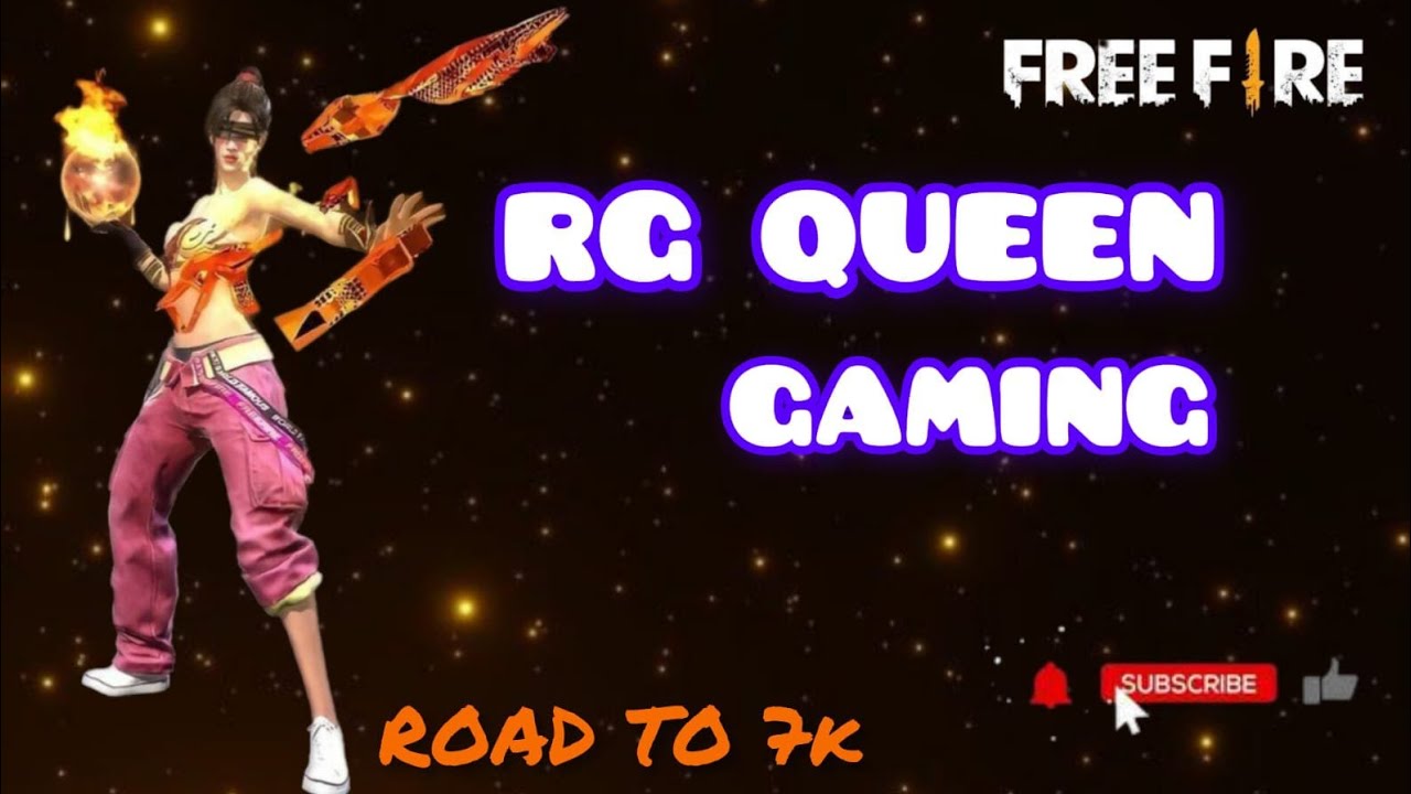 RG QUEEN LIVE😍 ONLY SMILE 😊#viral #girlgamer - YouTube