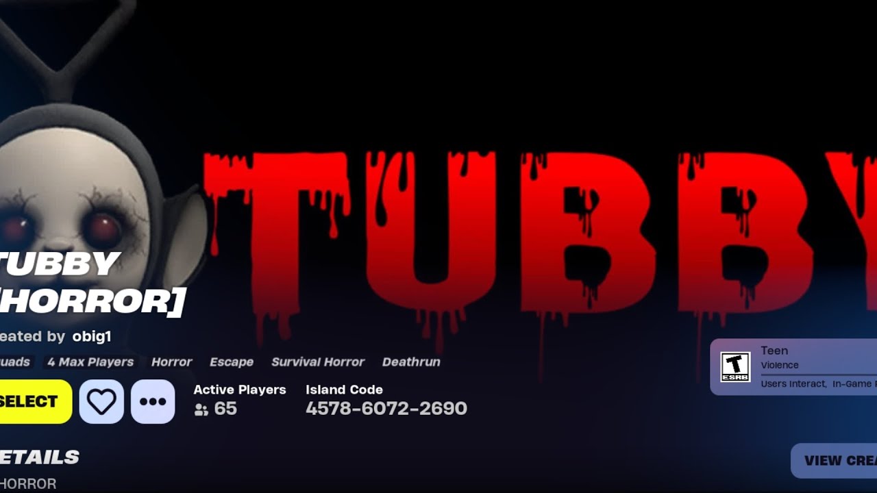 Tubby [Horror] - Fortnite - YouTube
