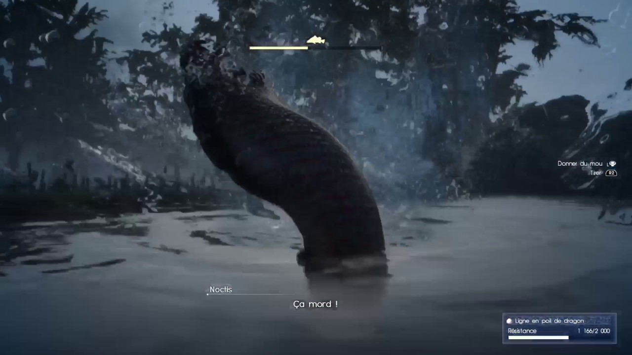 Final fantasy XV Big Fish Lord of the Lake - YouTube