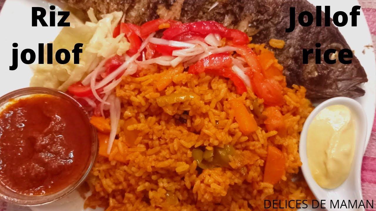 Jollof rice // Riz au gras facile et inratable // Riz au gras rapide ...