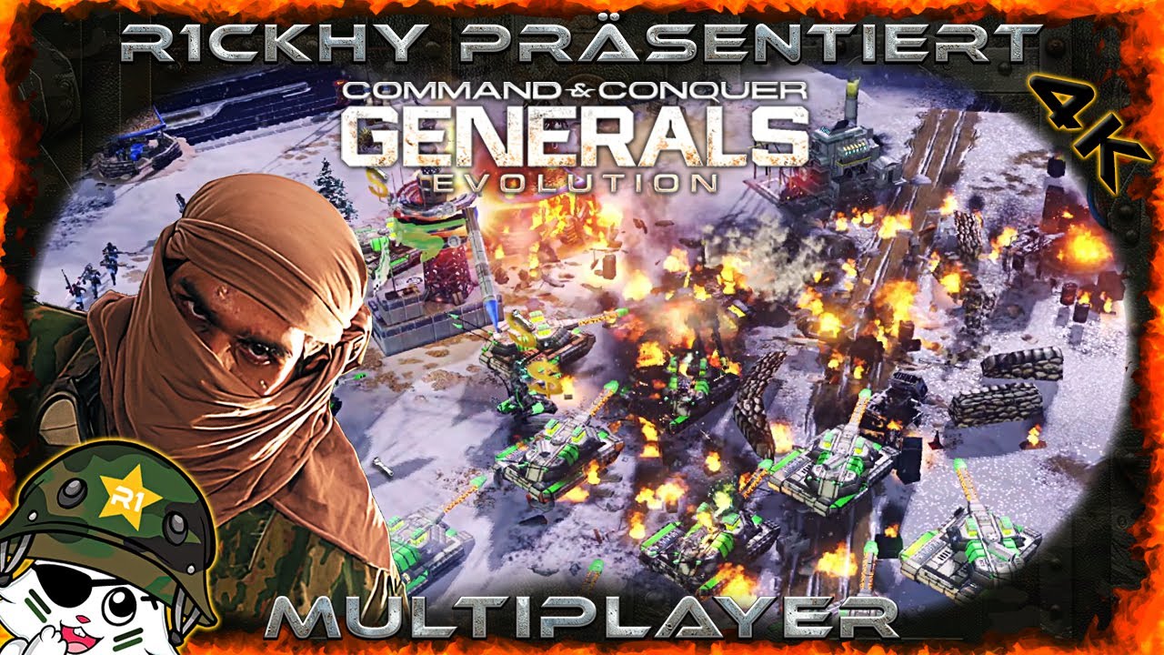 C&C Generals Evolution Deutsch Multiplayer 📢 Episches 3vs3 💥 M3phi, Misti, R1ckhy VS 3x KI 🤯 #13 ...