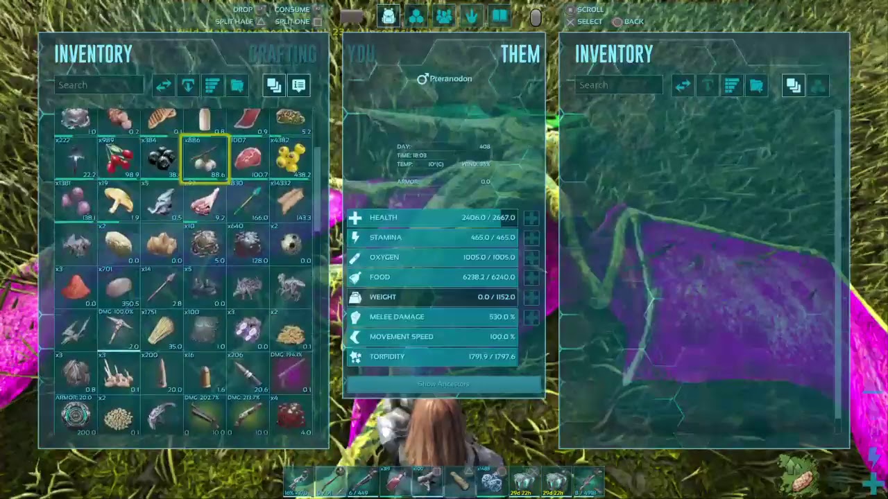 Ark gamrplay pvp fibercraft - YouTube