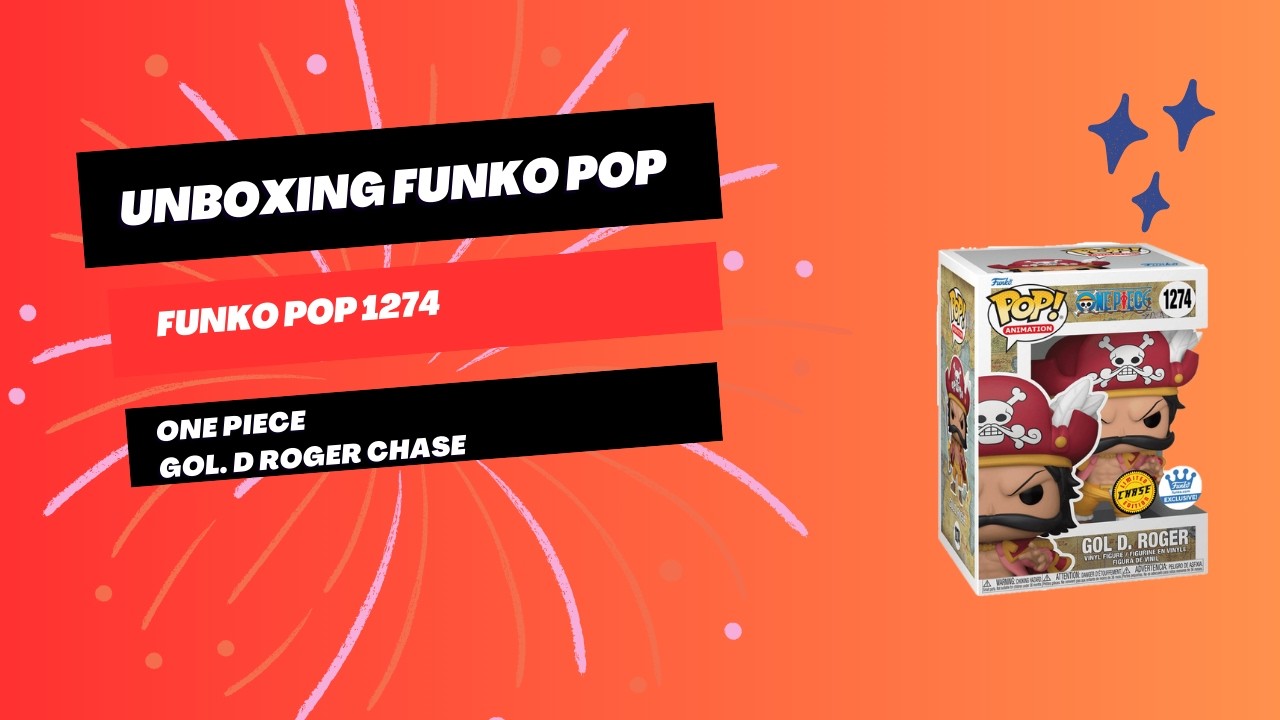 Update Unboxing Funko Pop 1274 One Piece Gol. D Roger Chase - YouTube