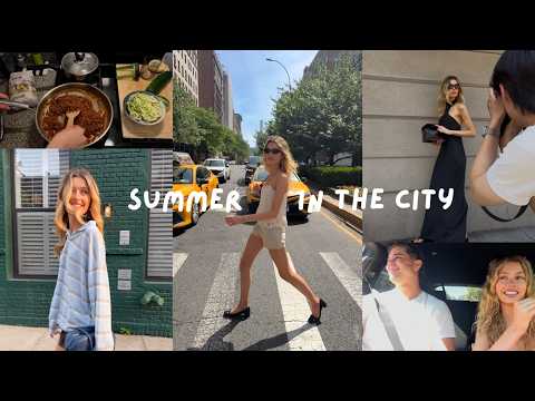 nyc vlog | modelling, workouts, cooking and chats - how I cope with challenging days 