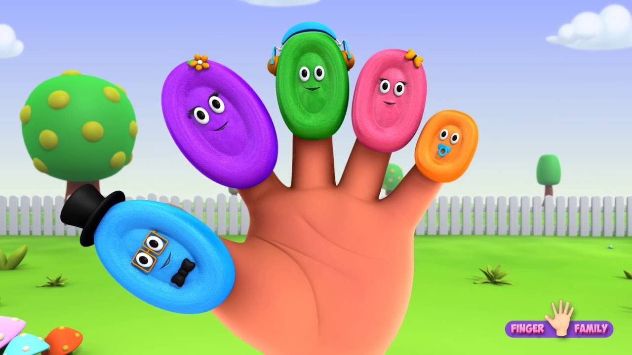 The Finger Family Candy Family Nursery Rhyme | Top 10 Finger Family ...