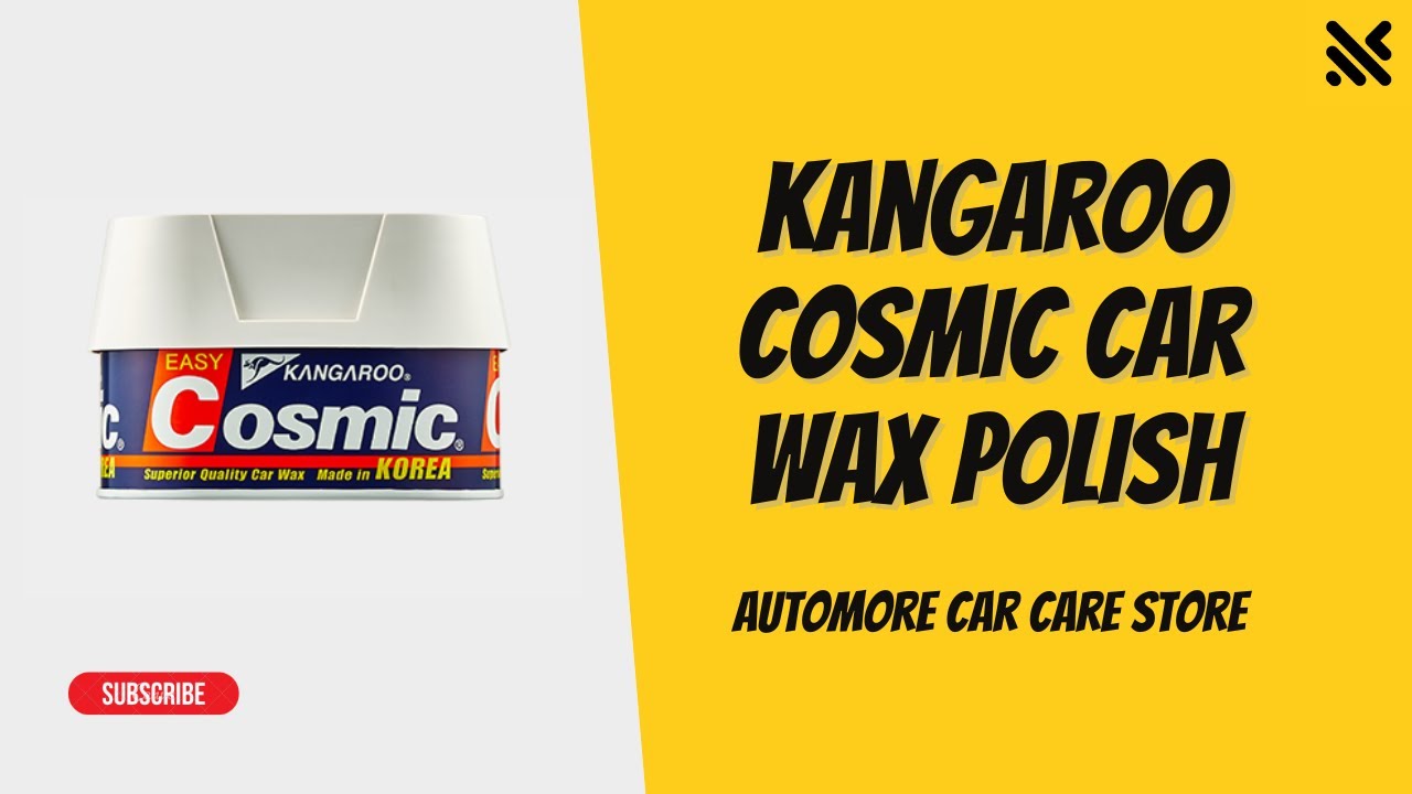 Kangaroo Cosmic Car Polish - Cosmic Car Wax - Made in Korea - YouTube