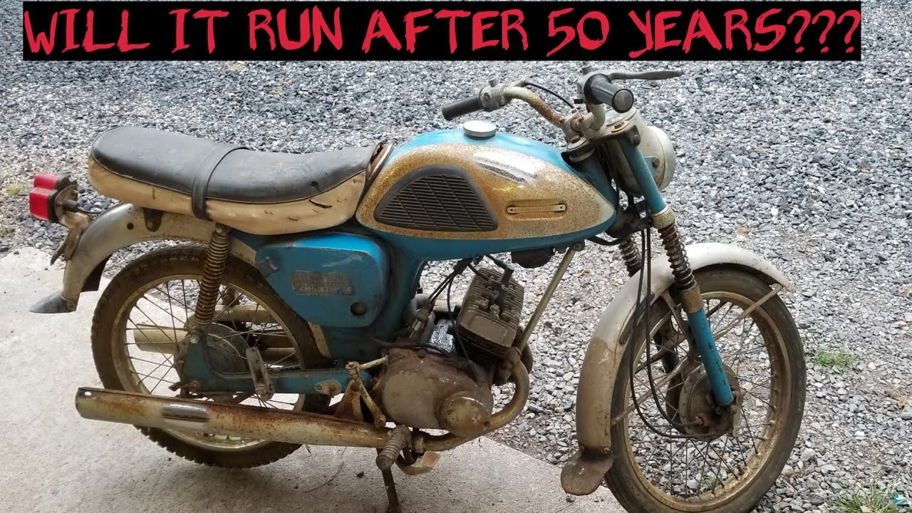 WILL IT RUN AFTER 50 YEARS? 1966 YAMAHA YL1 TWINJET 100 EP.3 - YouTube