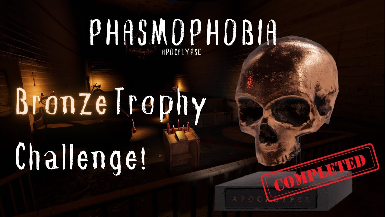 Phasmophobia - Getting Bronze Trophy - YouTube
