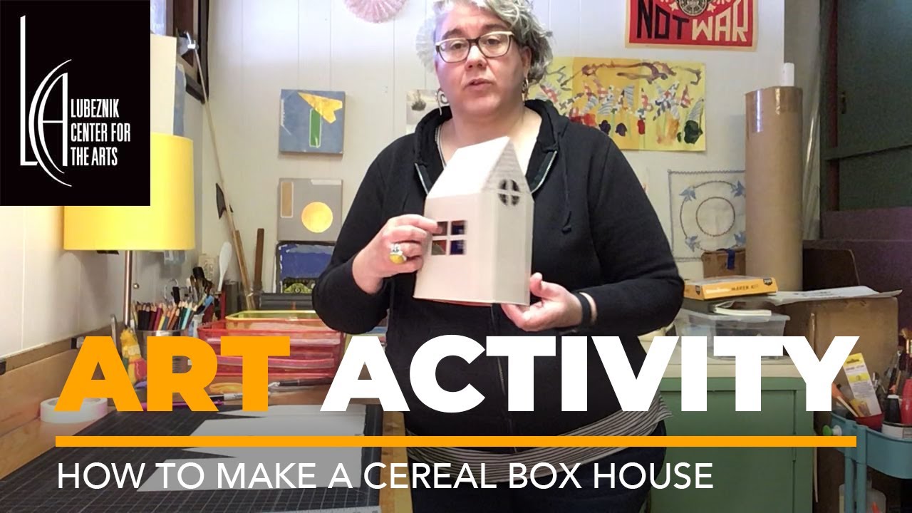 How to Make a Cereal Box House - YouTube