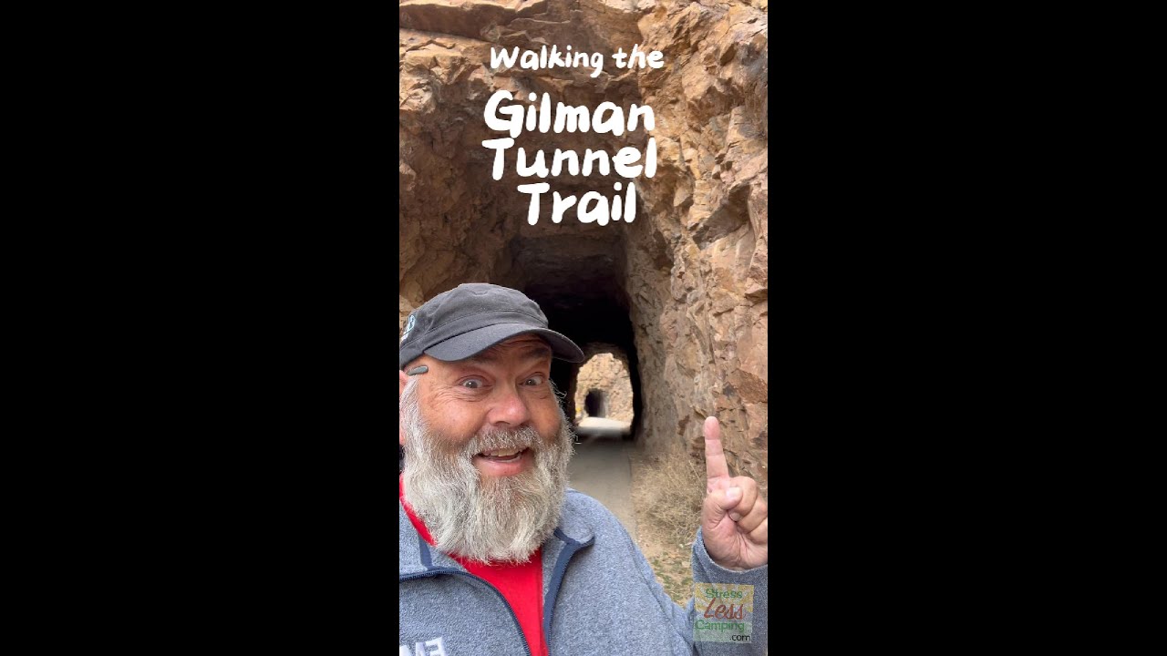 Hiking the Gilman Tunnels in New Mexico - YouTube