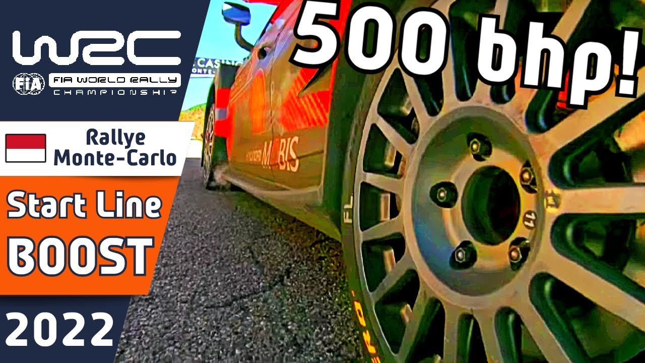 WRC Rally Hybrid Boost in Action : 500bhp off the start line! WRC ...