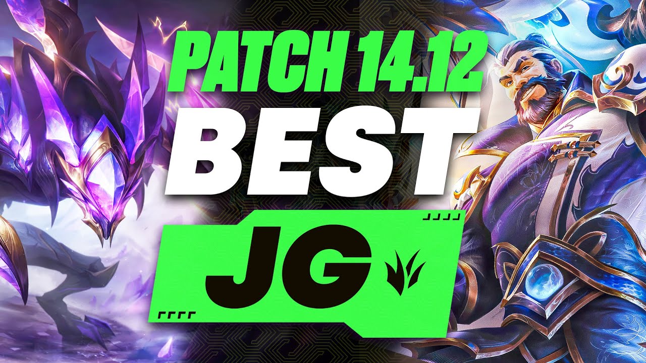 The BEST Junglers For All Ranks On Patch 14.12! | Season 14 Tier List ...