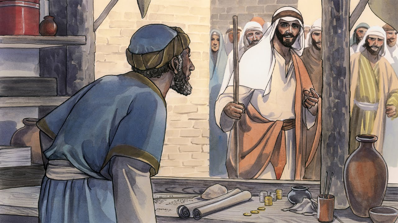 20 - Jésus appelle Matthieu - YouTube