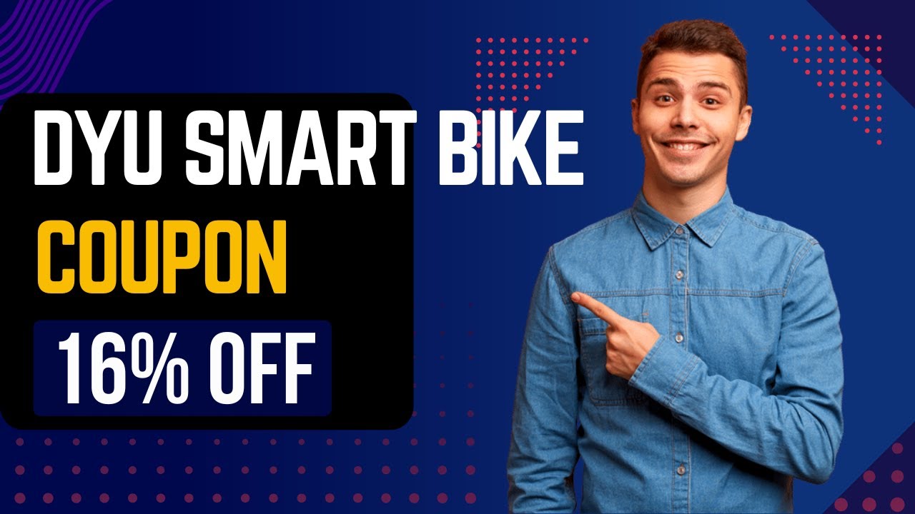 16% OFF - DYU Smart Bike Coupon Code - DYU Smart Bike Discount Code ...