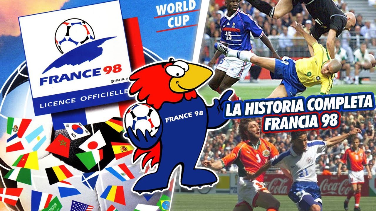 La HISTORIA completa de FRANCIA 98 en 4 Minutos - YouTube