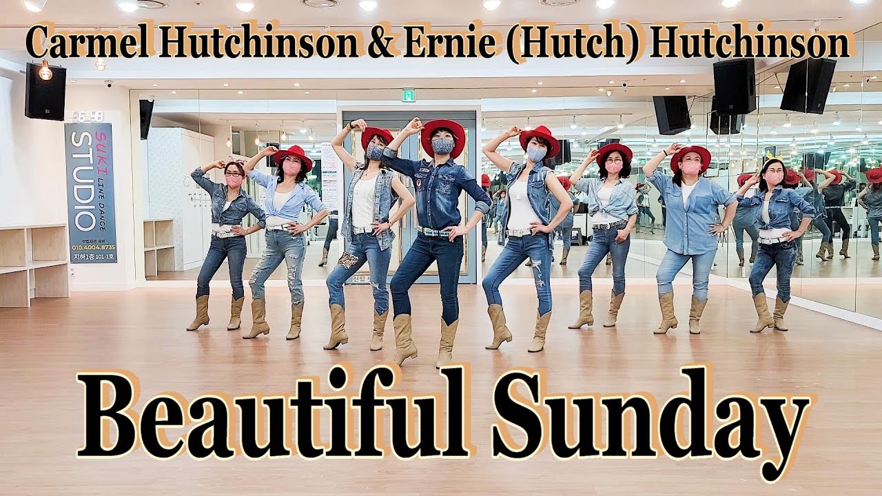 Beautiful Sunday Line Dance (Chor by Carmel Hutchinson & Ernie Hutch ...