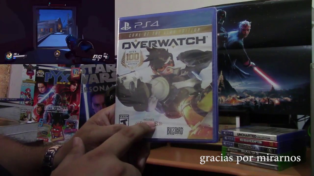 Overwatch GAME OF THE YEAR EDITION PS4 unboxing - YouTube