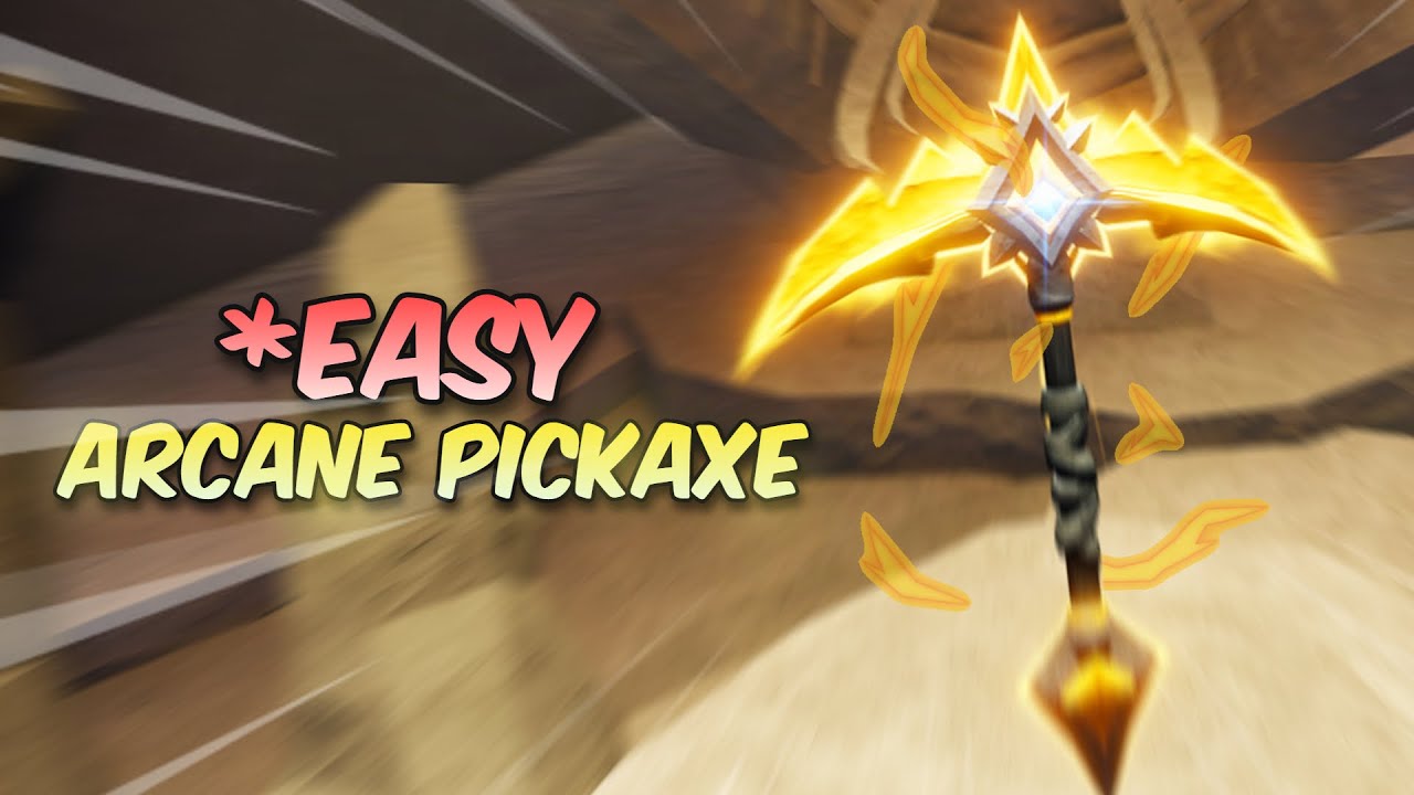 *EASY* How To Get Arcane Pickaxe In The Forge! - YouTube