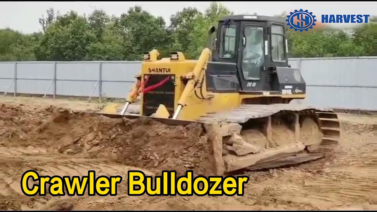 160HP Crawler Bulldozer 4.5m³ Capacity Earth Moving Precise Operation ...
