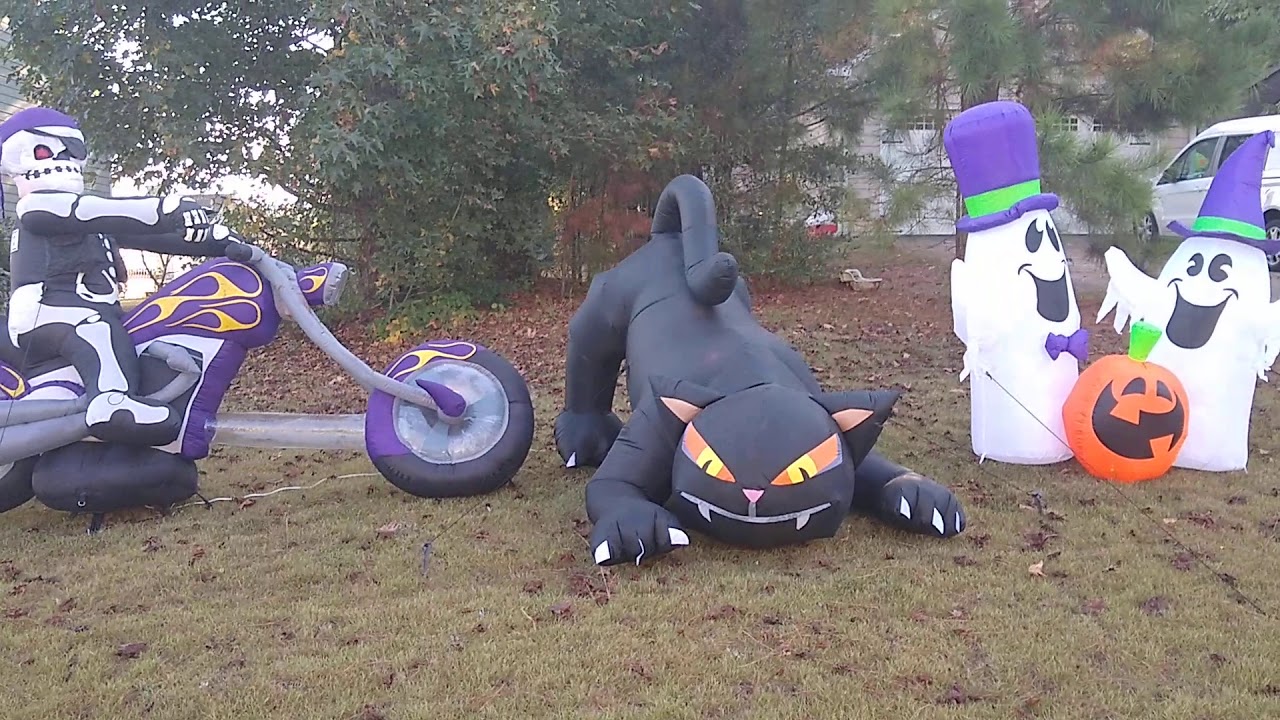 Halloween Display Daytime YouTube halloween-display-daytime-youtube