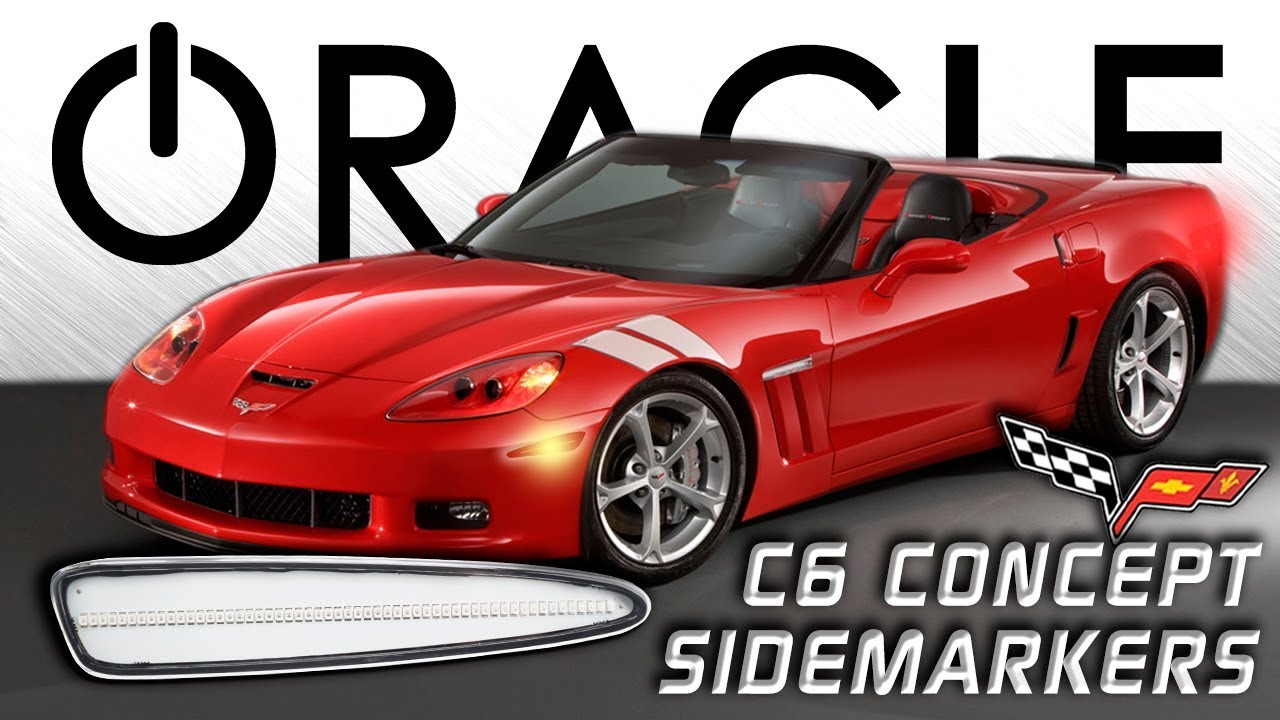 ORACLE C6 Corvette LED Side Markers Install Guide - YouTube