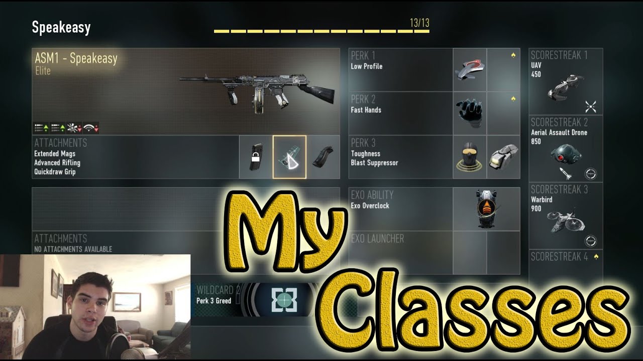 My Classes - "This is What I Run..." - COD: AW - YouTube